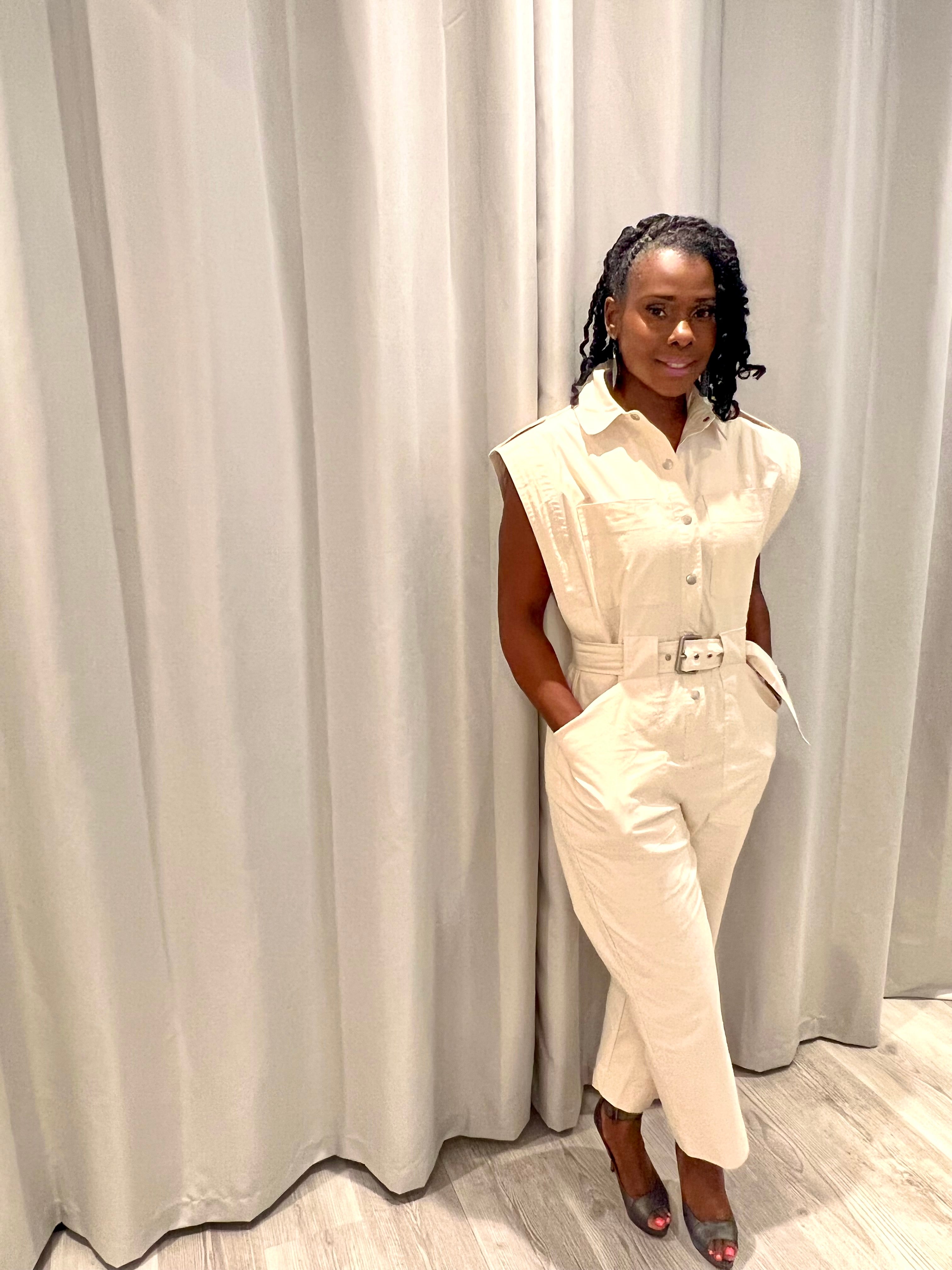 Sleeveless Button Down Jumpsuit | Style on Chic | Online Boutique ...