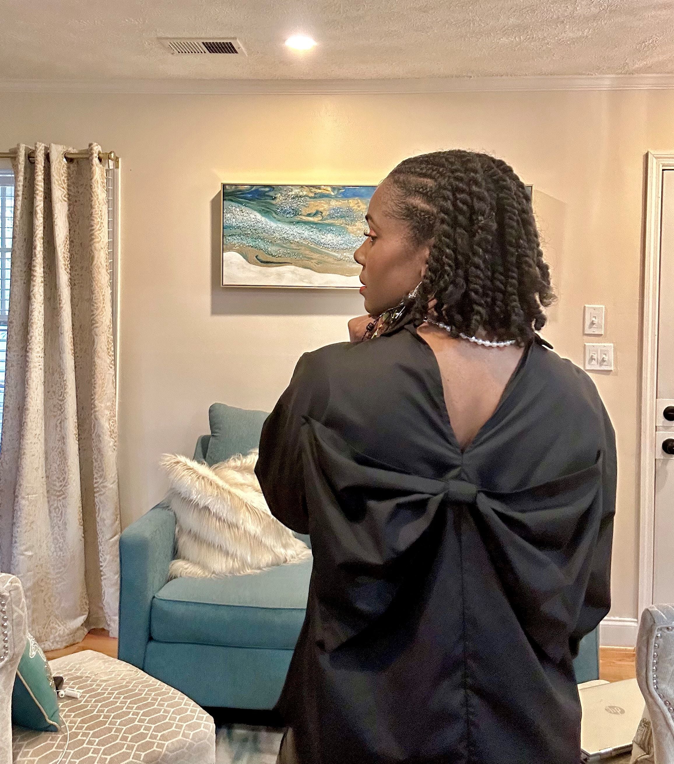 Bow Back Button Down Shirt | Style on Chic | Online Boutique Atlanta ...